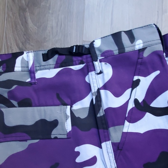 Pants | Mens Camo Cargo Paratrooper Battle Pants | Poshmark